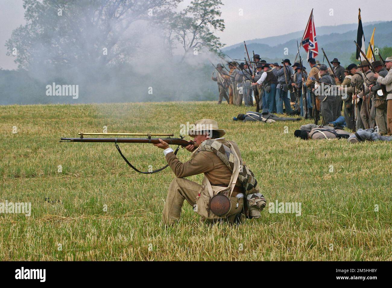 East Tennessee Crossing - Battle of Bean Station Re-enactment. A Civil ...