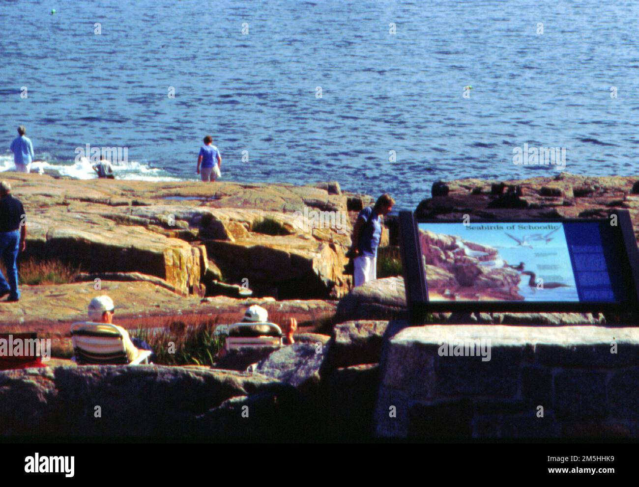 Schoodic Scenic Byway - Interpretive Signs at Schoodic Point. Visitors ...