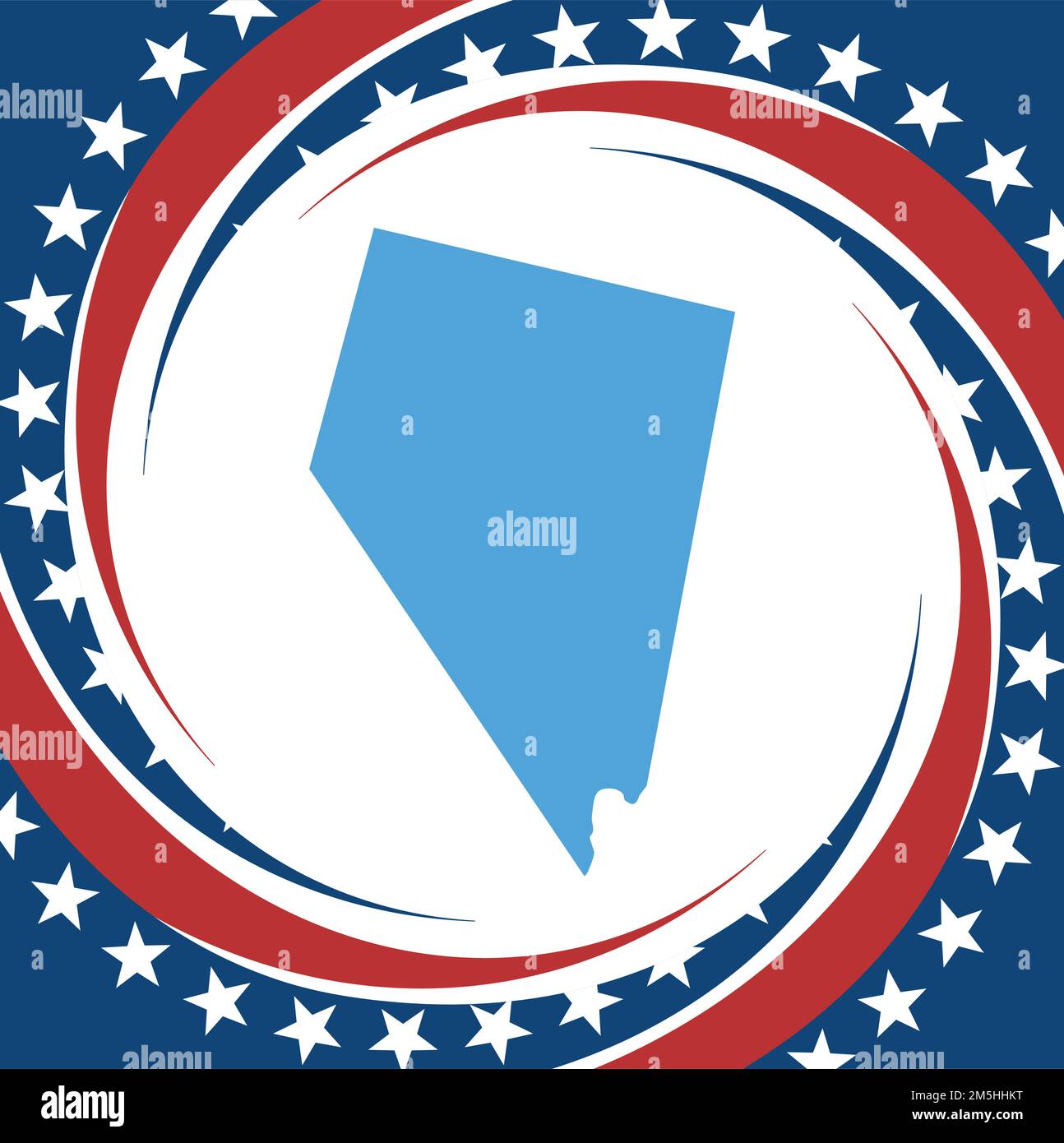 Label with map of Nevada, vector Stock Vector Image & Art - Alamy