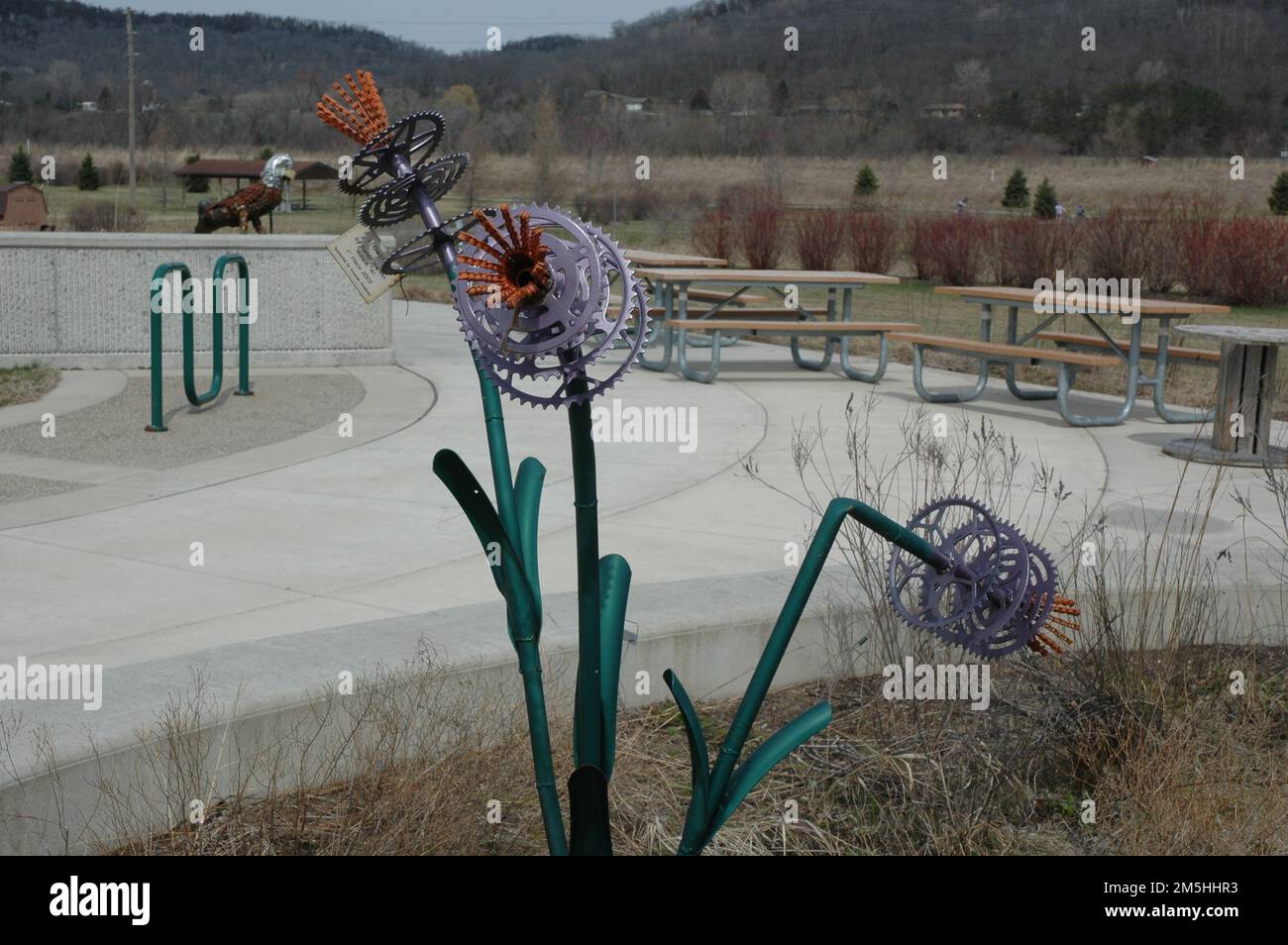 Historic Bluff Country Scenic Byway - Flower Art at Houston Nature ...