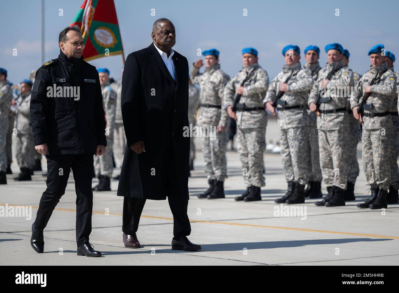 Bulgarian Minister of Defense, Brig. Gen. Dragomir Zakov and Secretary ...