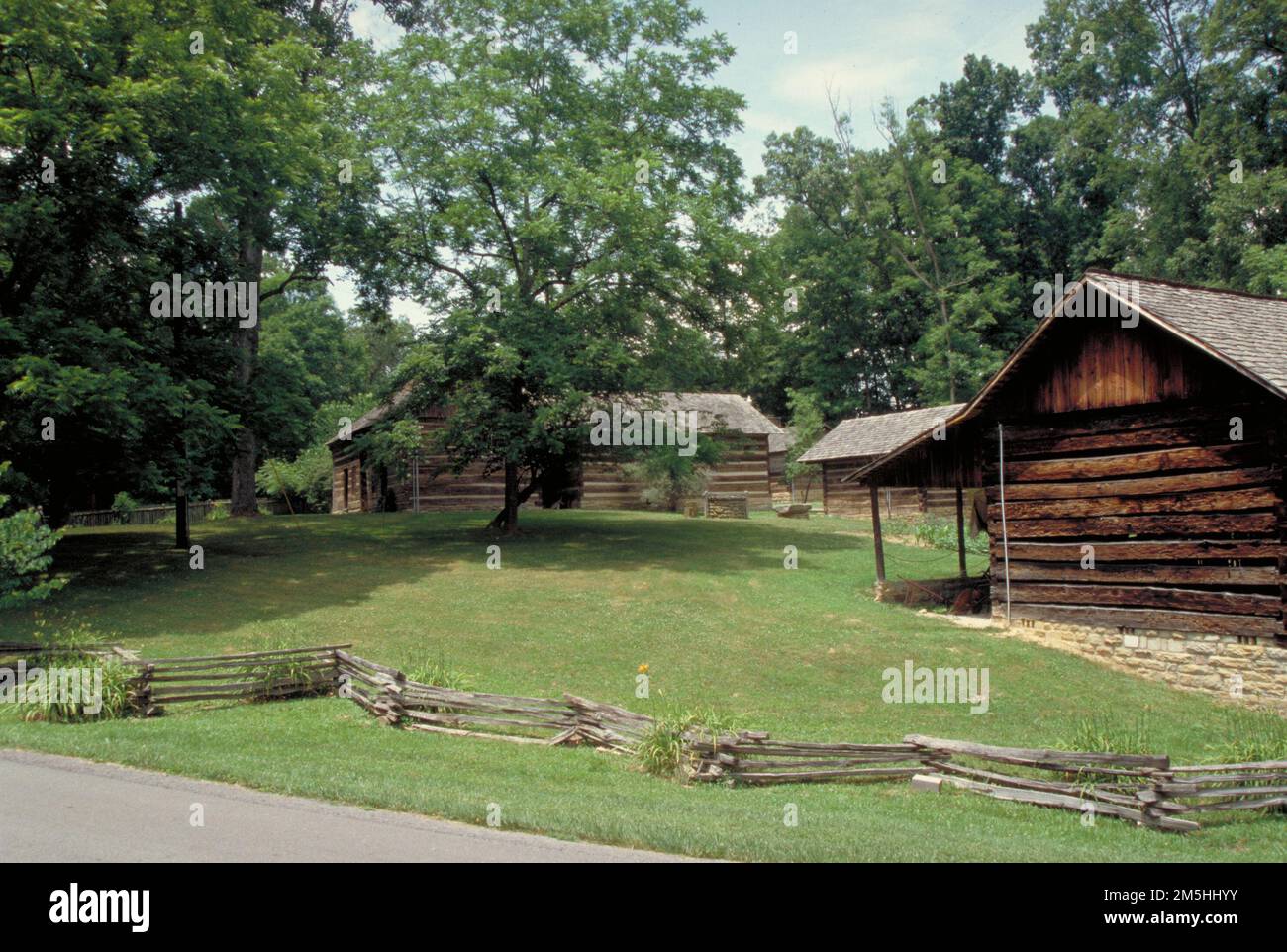 Wilderness Road Heritage Highway - Historic Buildings at Levi Jackson ...