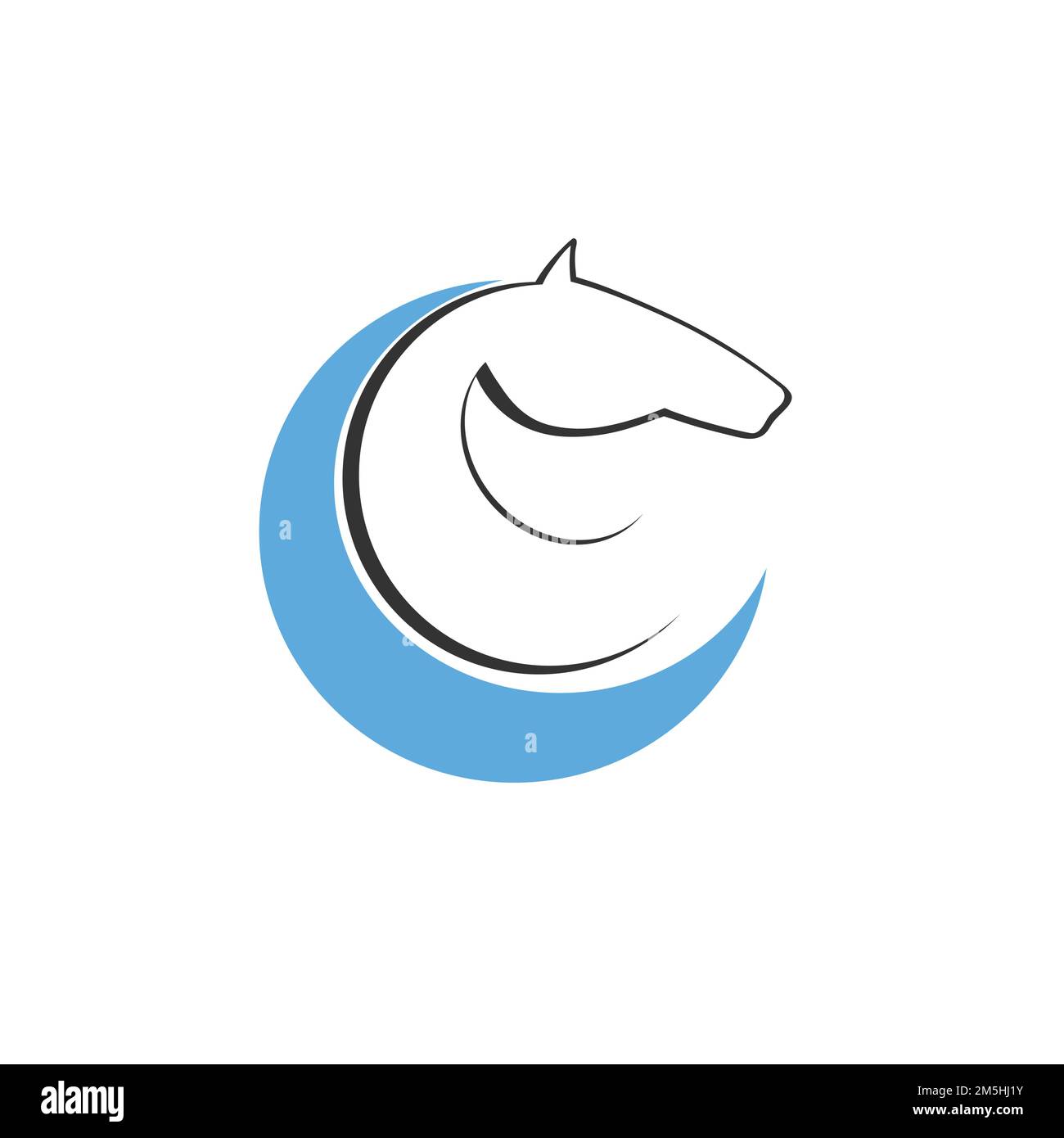 Horse symbol vector. Logo design element Stock Vector Image & Art - Alamy