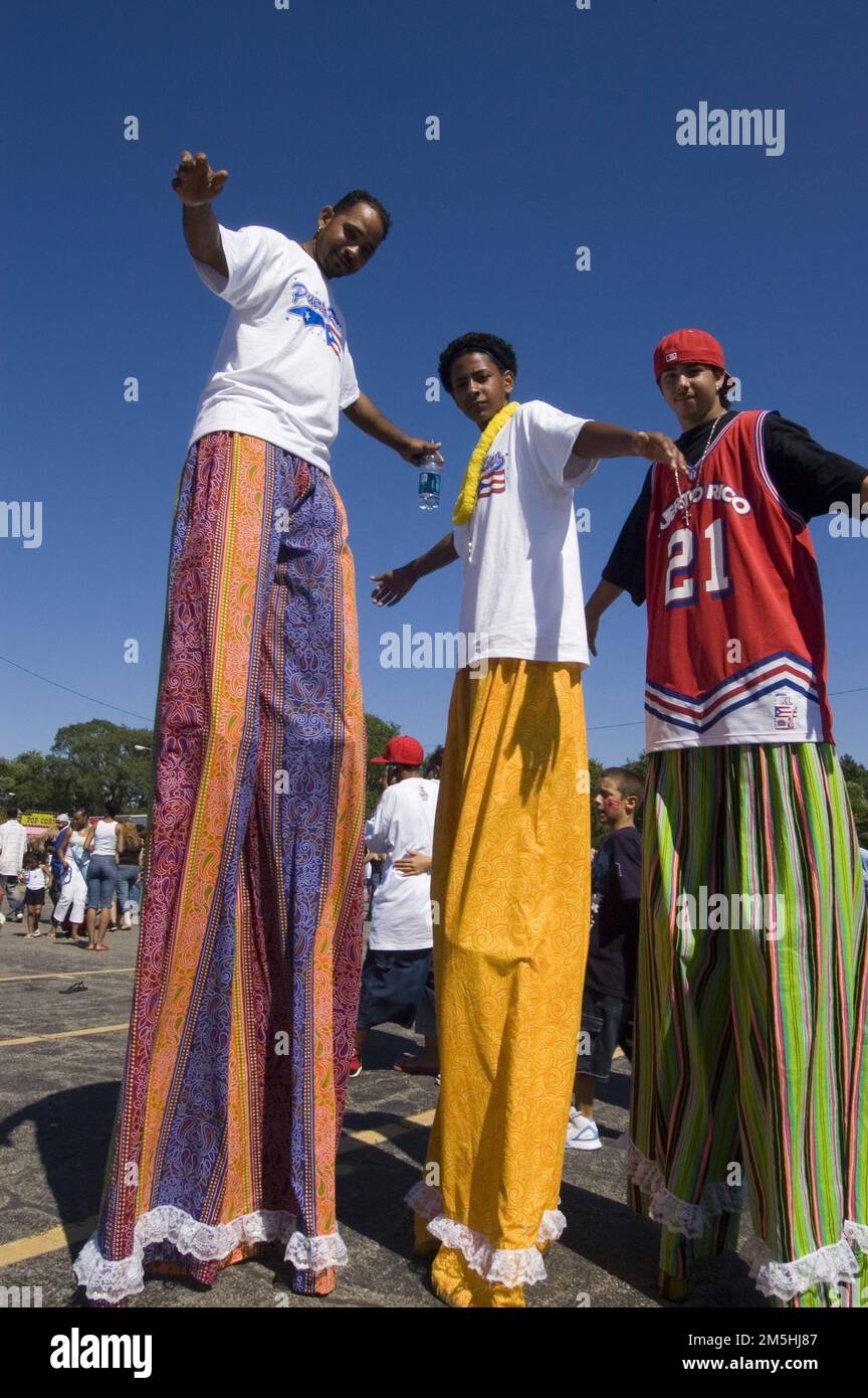 Lake Erie Coastal Ohio Trail - Puerto Rican Festival. Performers steady ...