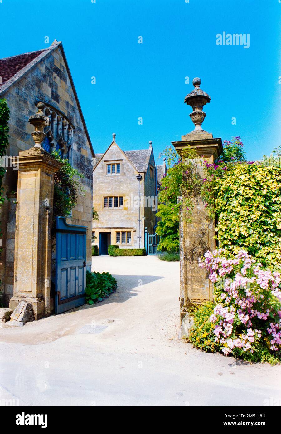 Hidcote Manor. A National Trust Property in Gloucestershire shot on ...