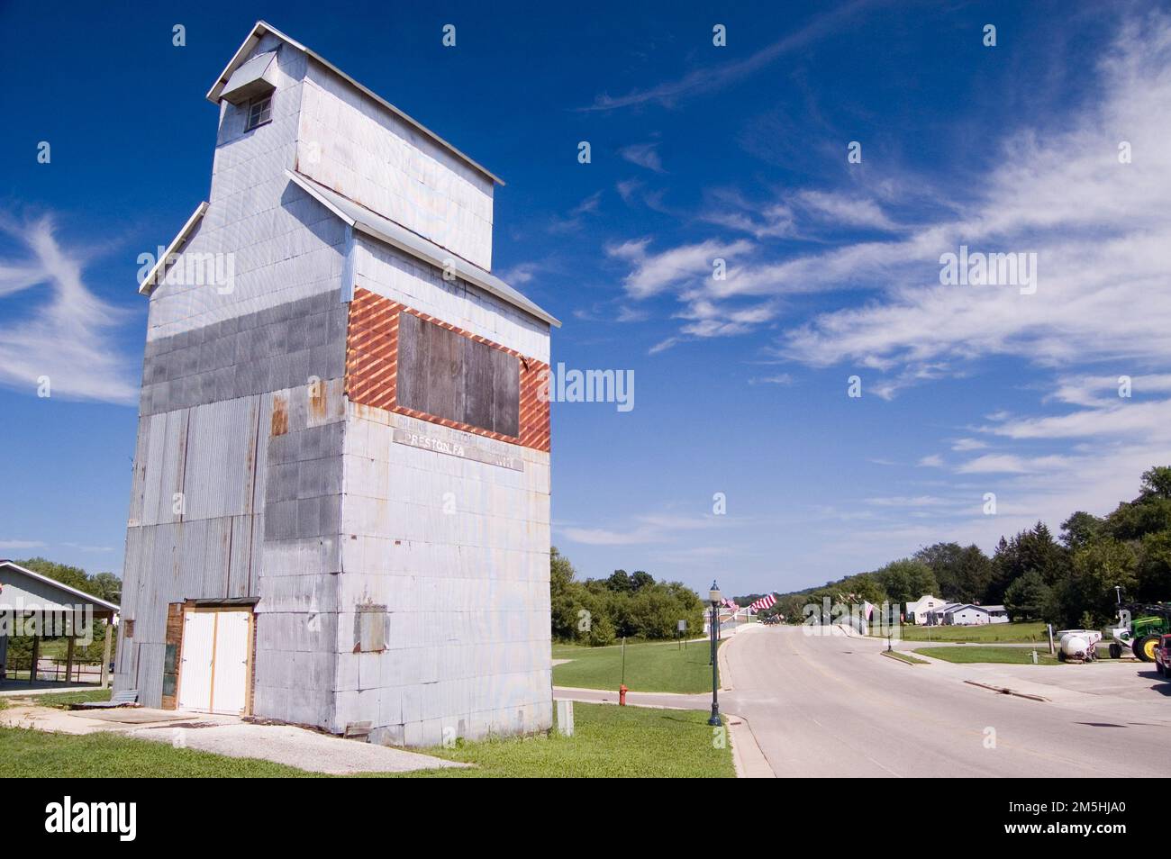 Historic Bluff Country Scenic Byway - Preston Grain Elevator. One of ...