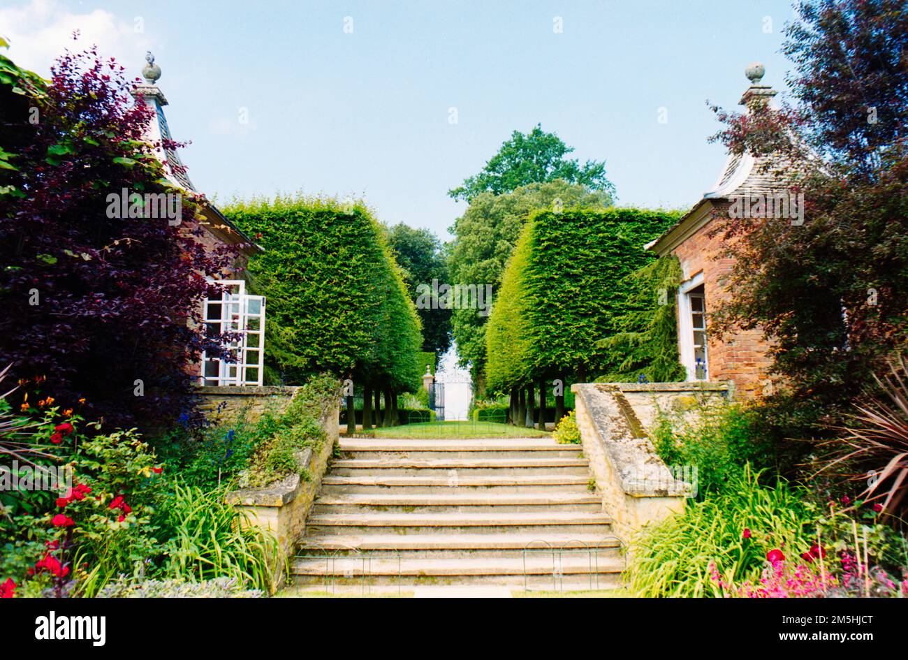 Hidcote Manor. A National Trust Property in Gloucestershire shot on ...