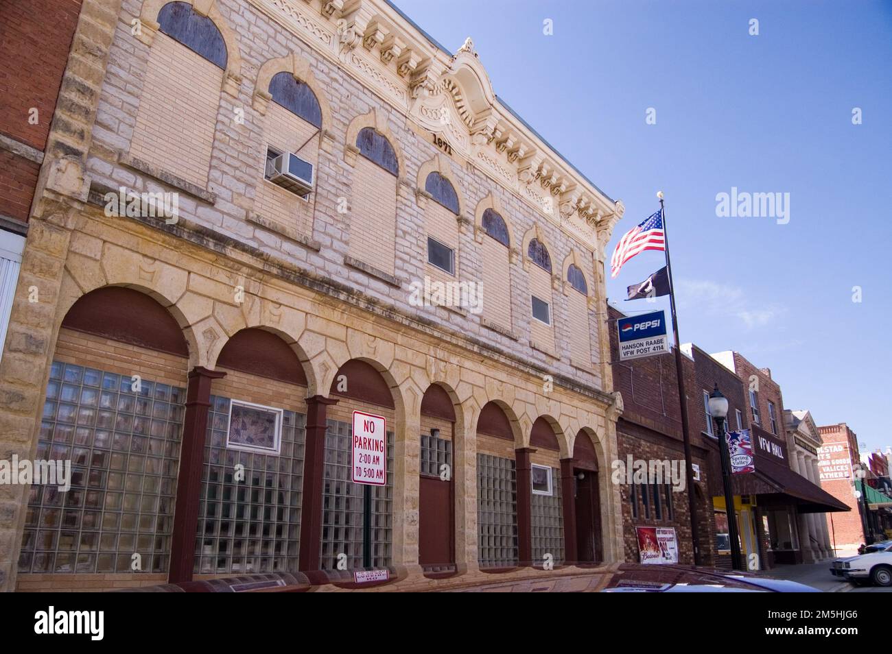 Historic Bluff Country Scenic Byway - Parson's Block and Hall. Built of ...