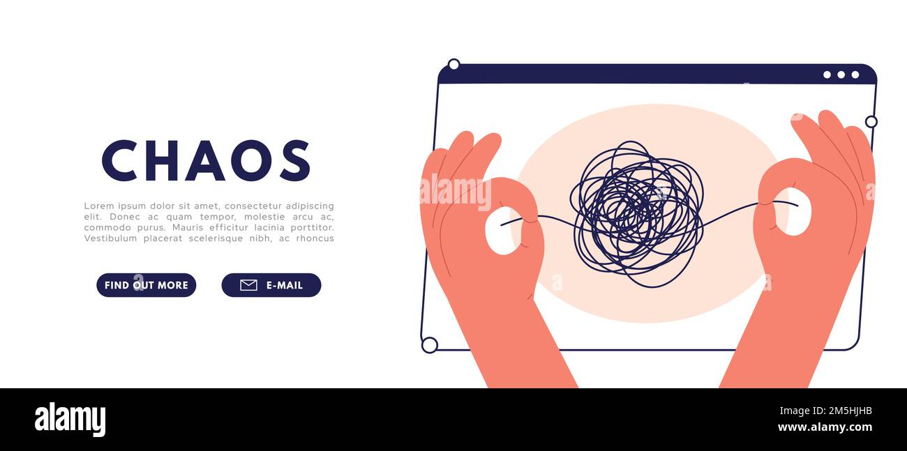 Anxious thoughts due to stress, anxiety. Psychological disorder. Mental ...