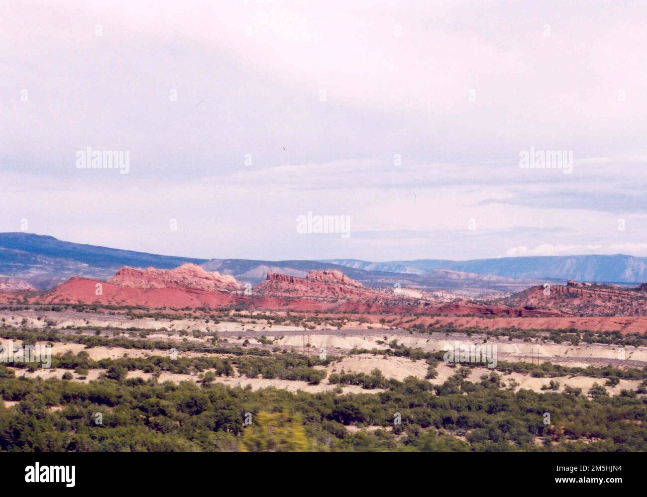 Dinosaur Diamond Prehistoric Highway - Red Fleet. Three giant red ...