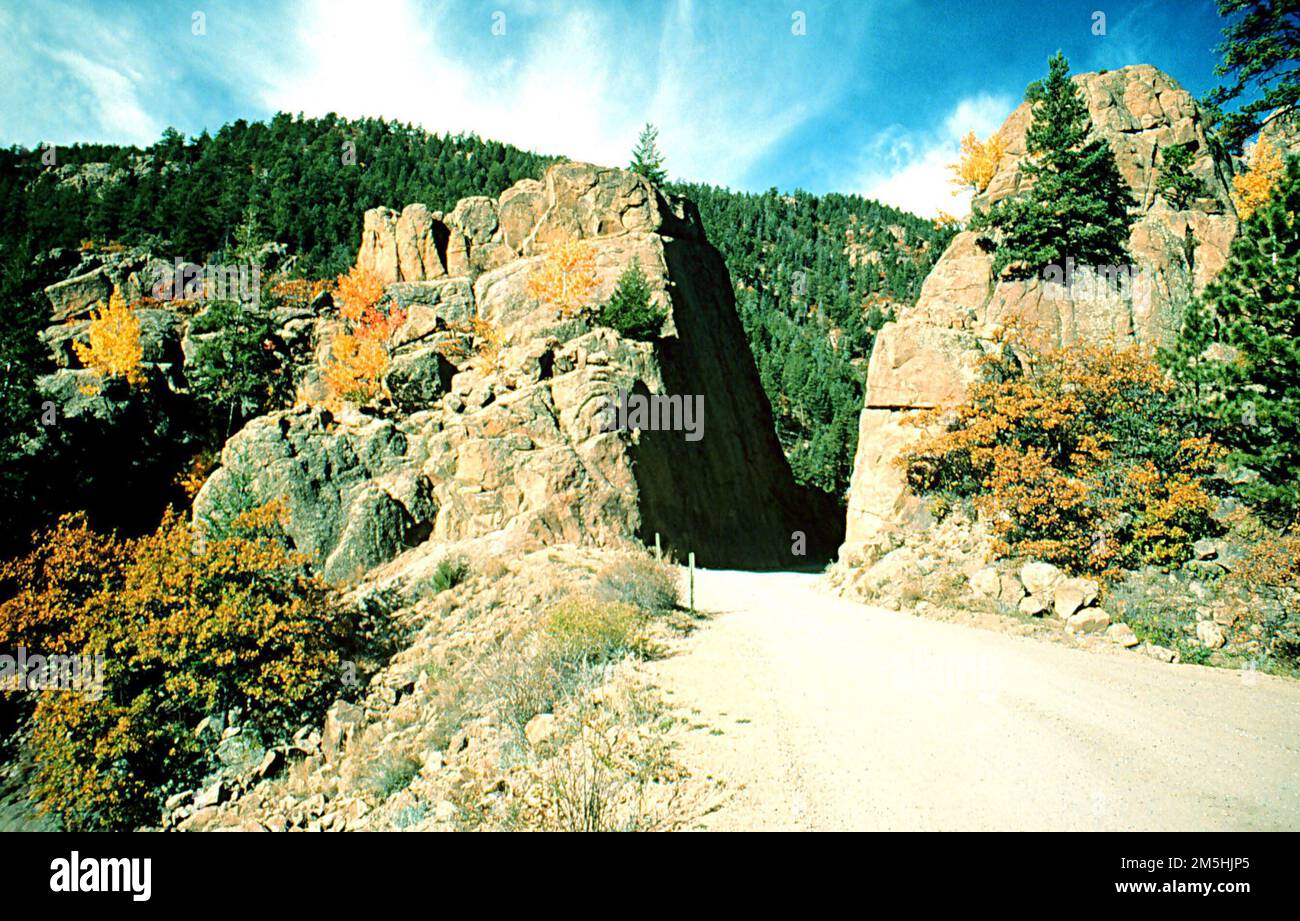 Gold Belt Tour Scenic and Historic Byway - The Phantom Canyon "Narrows ...