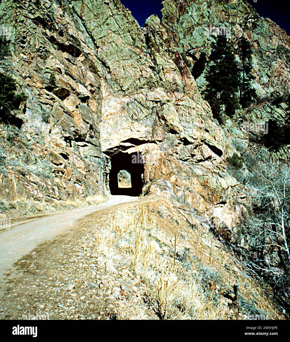 Gold Belt Tour Scenic and Historic Byway - Lower Tunnel Today. The ...