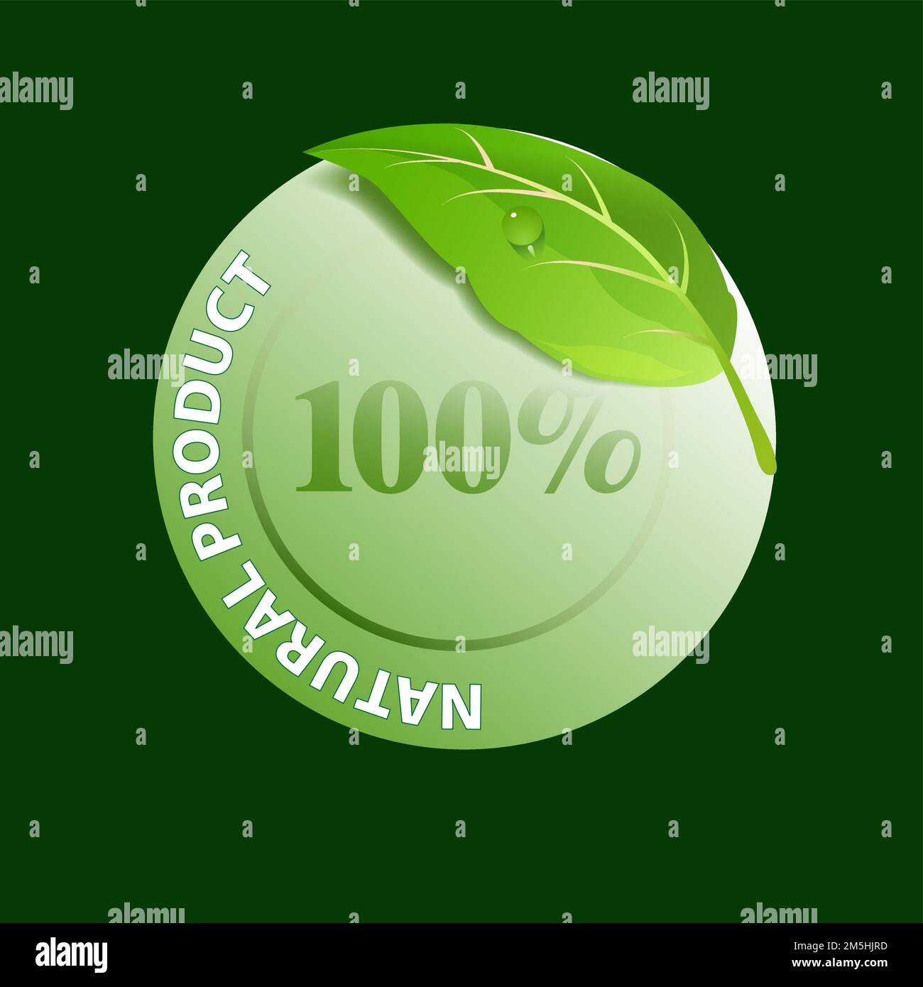 Natural product icon vector Stock Vector Image & Art - Alamy