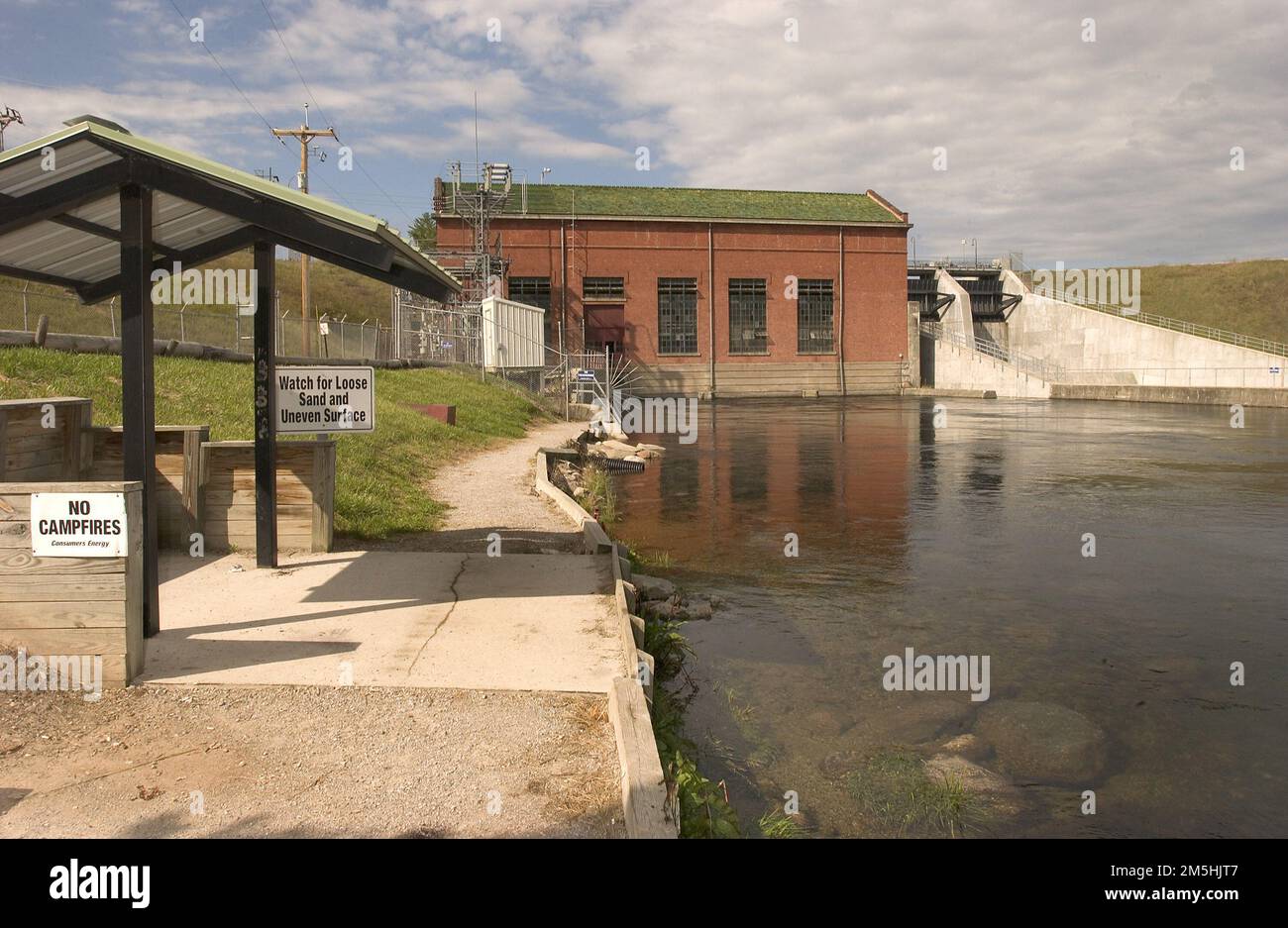 River Road Scenic Byway - Tailwater Fishing Area below Cooke Dam. The ...
