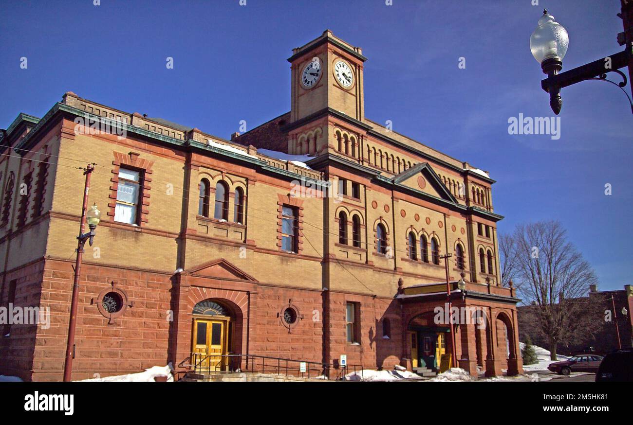 Copper Country Trail - Historic Calumet Theater. Located in downtown ...