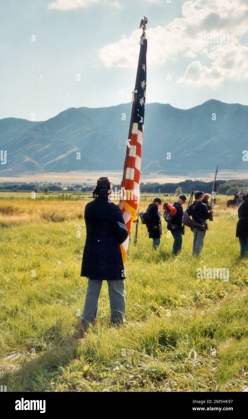 Logan Canyon Scenic Byway - Soldier and Flag at the Festival of the ...