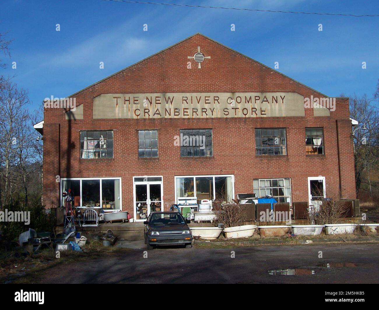 Coal Heritage Trail - New River Company Cranberry Store. Constructed of ...