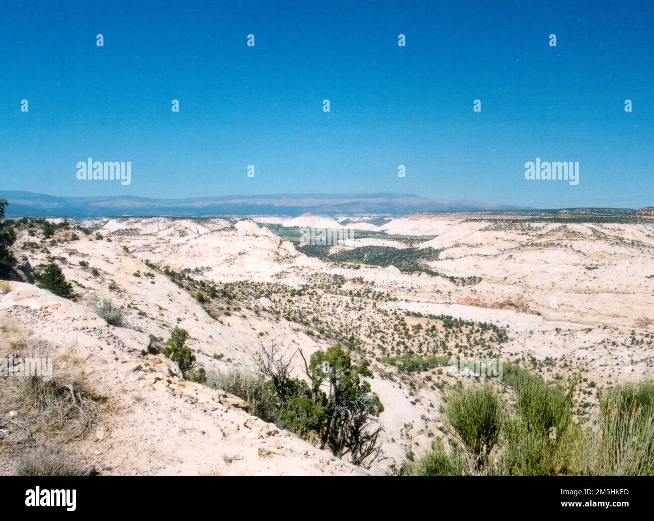 Scenic Byway 12 - View From the Hogsback. This view from the edge of ...