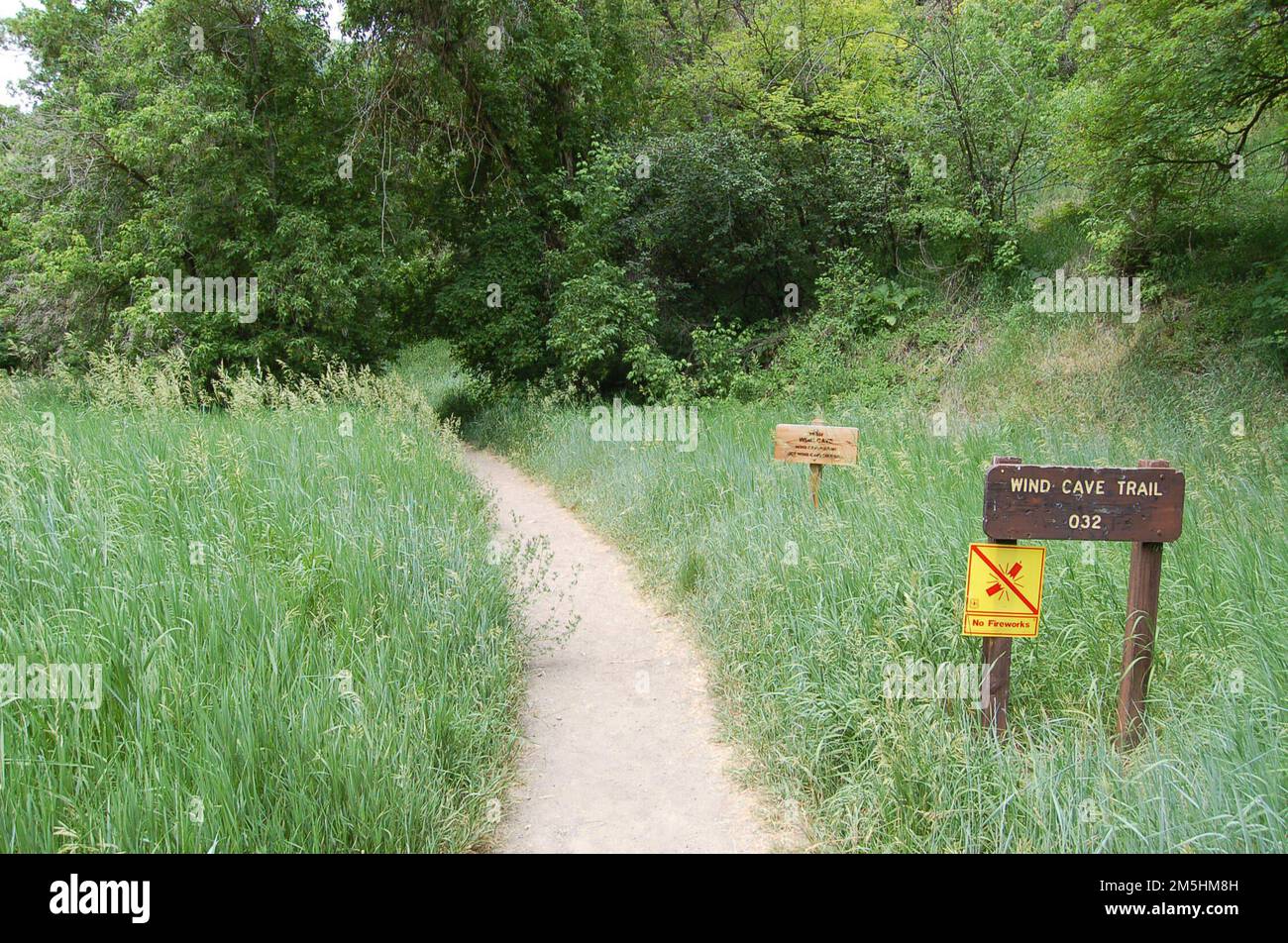 Logan Canyon Scenic Byway - Wind Caves Trailhead. The Wind Caves Trail ...
