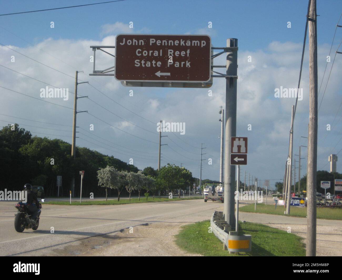 Florida Keys Scenic Highway - Pennekamp State Park Directional Sign ...