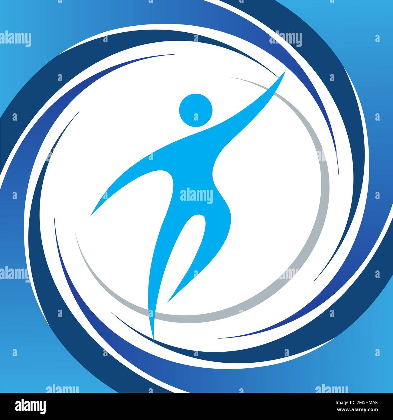 Sport fitness symbol vector element Stock Vector Image & Art - Alamy