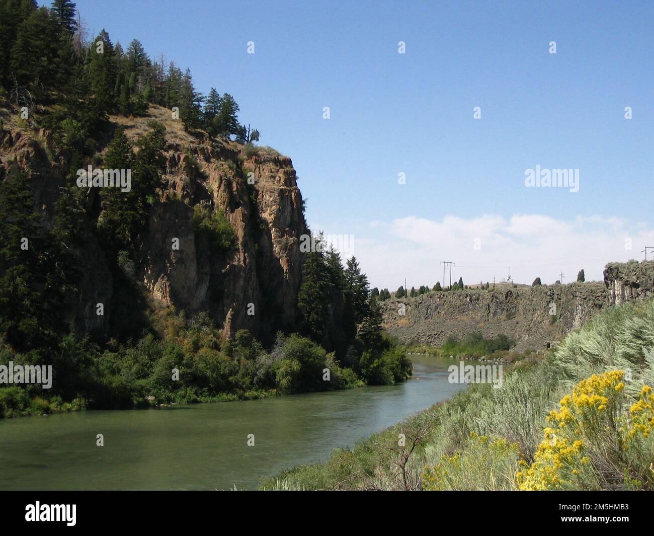 Pioneer Historic Byway - Hells Canyon Reservoir. Hells Canyon Reservoir ...