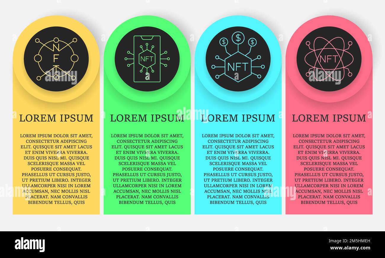 NFT vector icon card. Non-fungible token. vector eps 10 Stock Vector Image & Art - Alamy