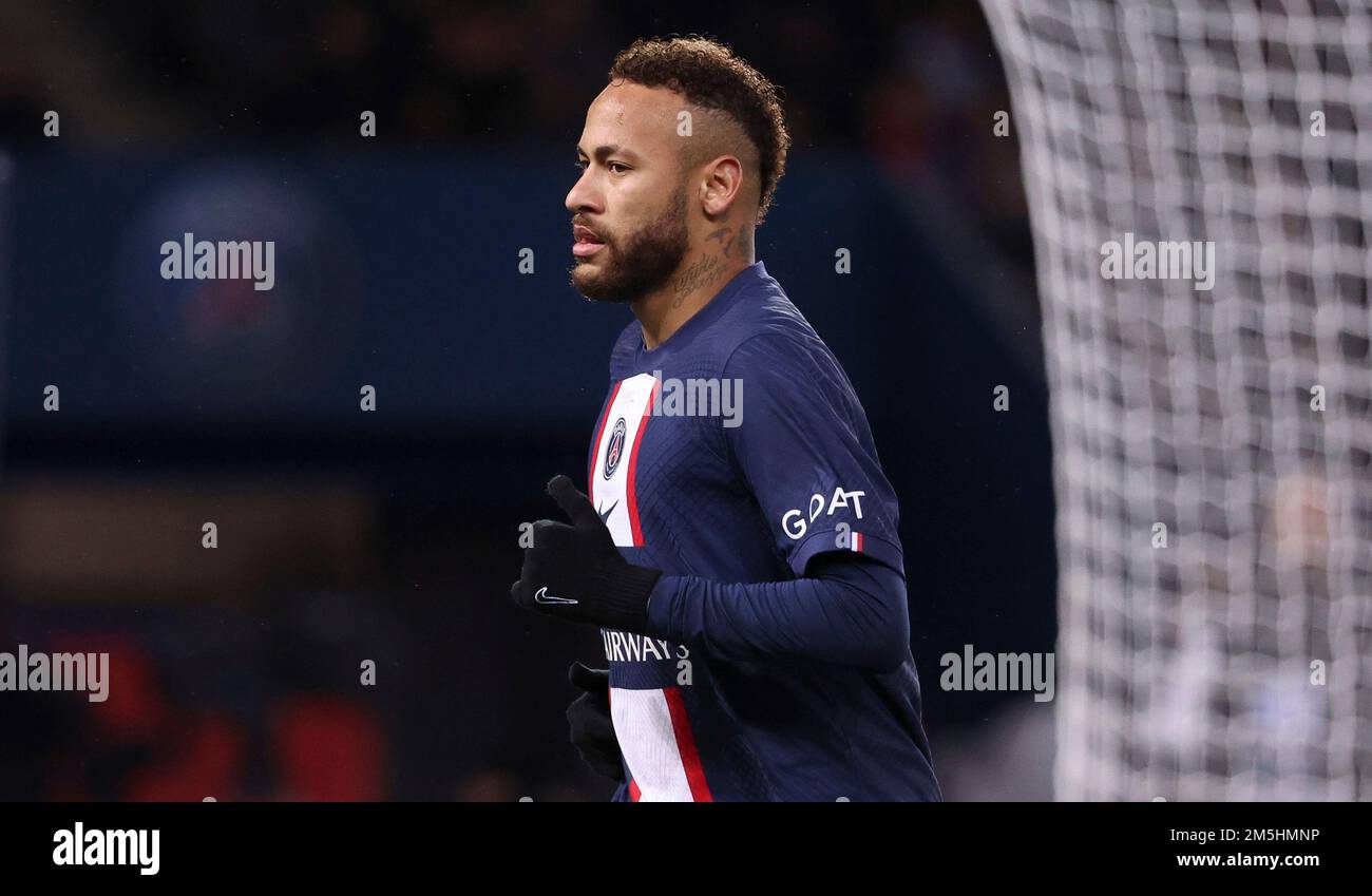 Neymar Jr of PSG during the French championship Ligue 1 football match ...