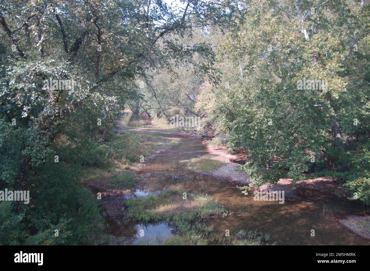 Red River Gorge Scenic Byway - Trees Overhanging the Red River. In ...