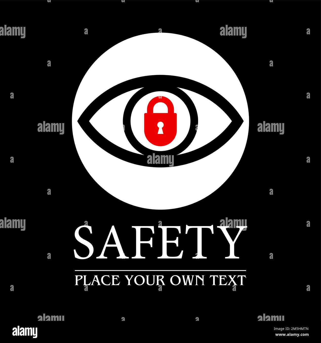 Protection and safety symbol vector design Stock Vector Image & Art - Alamy