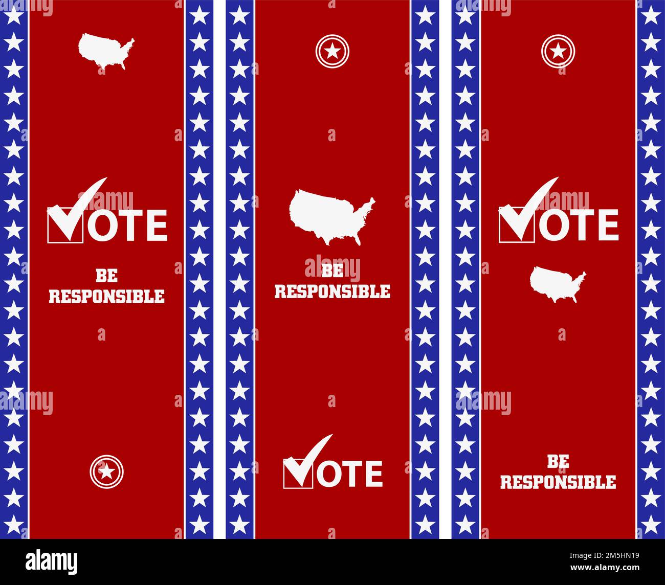 Voting Symbols vector set banner design Stock Vector Image & Art - Alamy