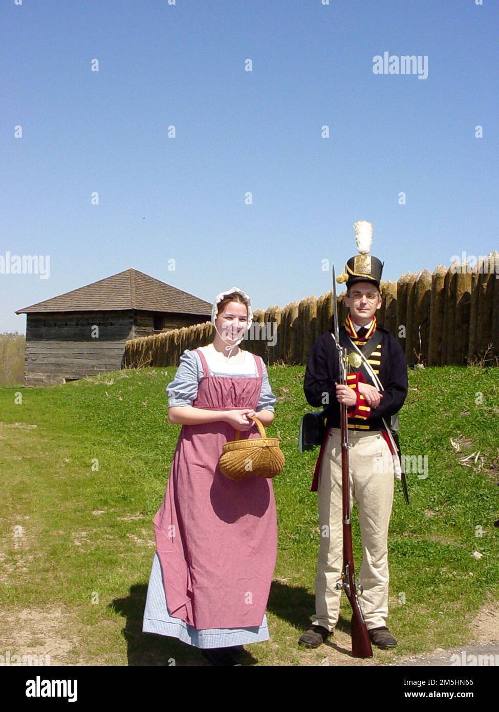Lake Erie Coastal Ohio Trail - Fort Meigs State Memorial. Dressed in ...