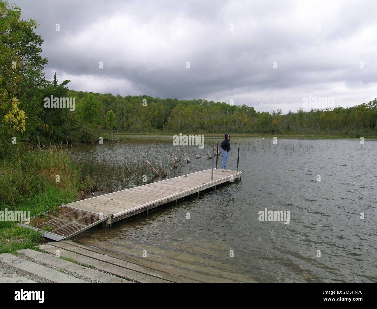 Edge of the Wilderness - Boat Launch at North Star Lake. A visitor ...