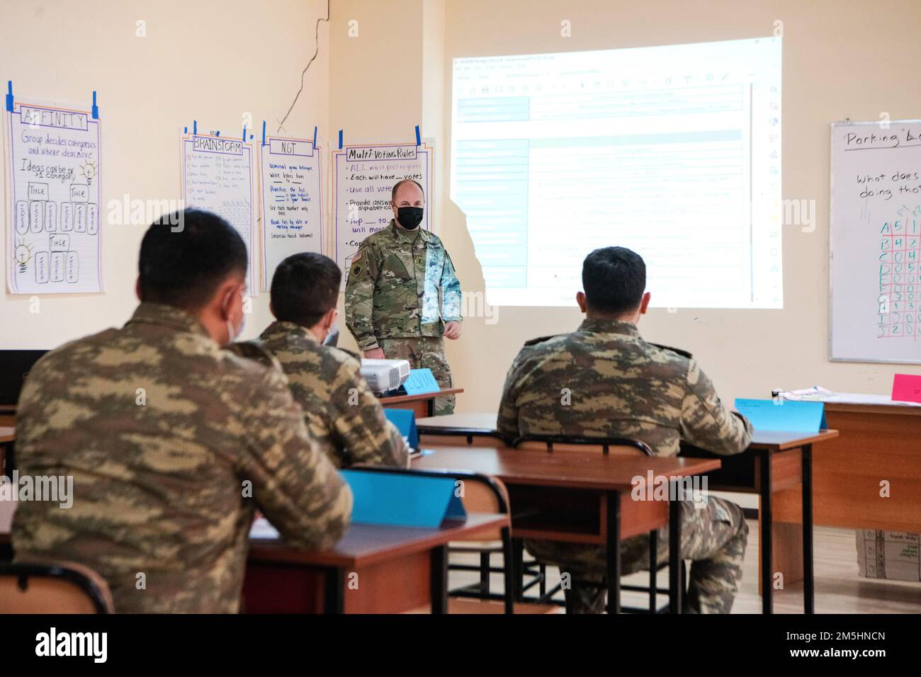 U.S. Army Maj. Randy Dunning, bilateral affairs officer to the U.S ...