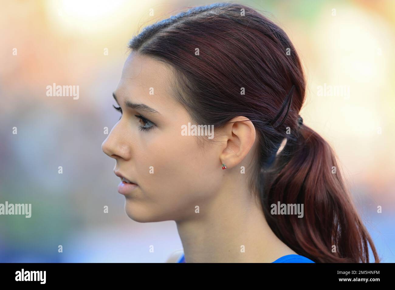 Angelina Topic (Serbia). High Jump bronze medal. European Championships ...