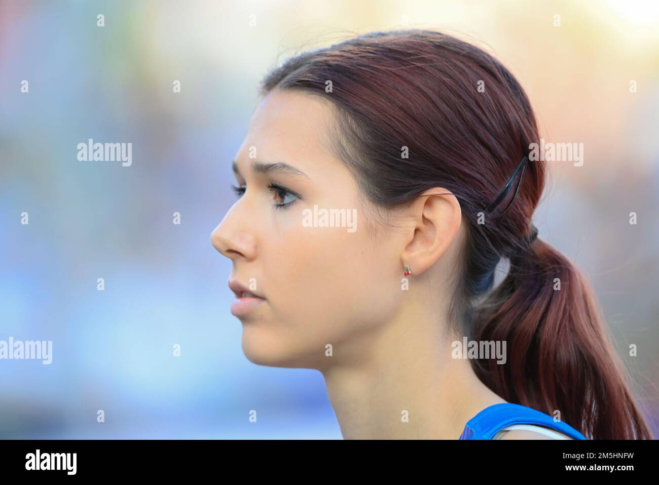 Angelina Topic (Serbia). High Jump bronze medal. European Championships ...