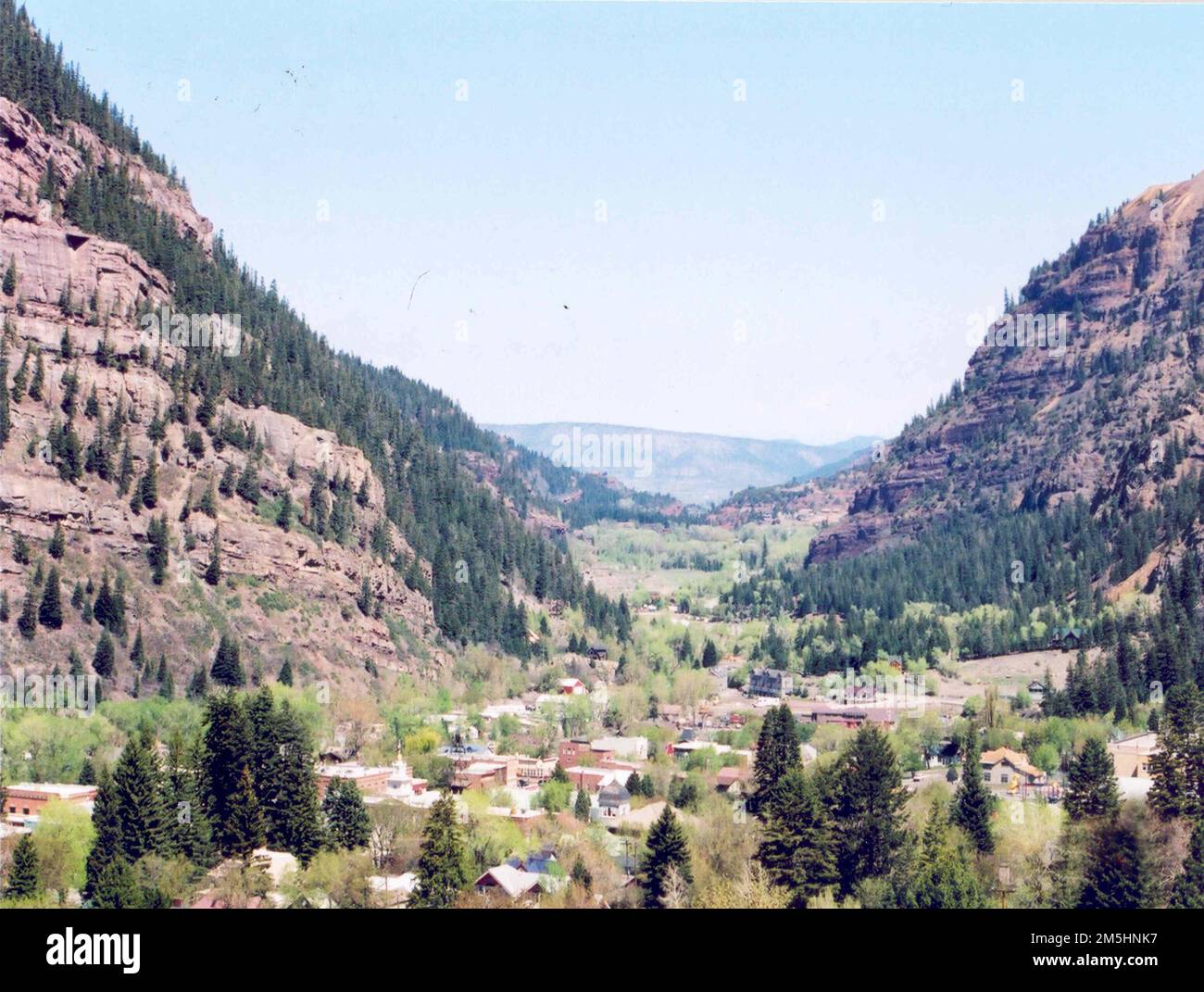 San Juan Skyway - Ouray Overlook on the San Juan Skyway. From the Ouray ...