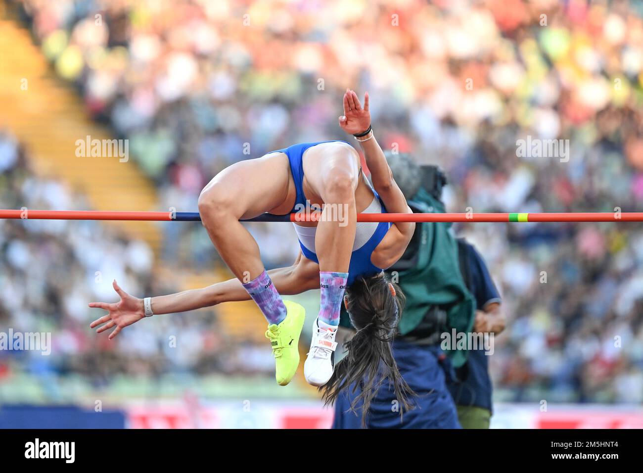 Tatiana Gusin (Greece). High Jump women. European Championships Munich ...