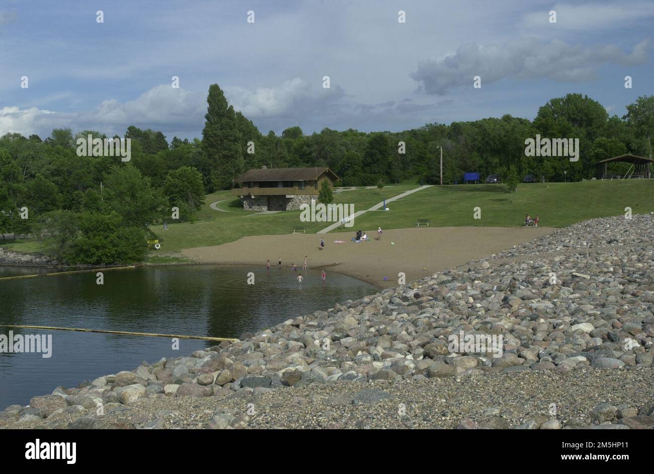 Sheyenne River Valley Scenic Byway - Beach at Mel Rieman Recreational ...