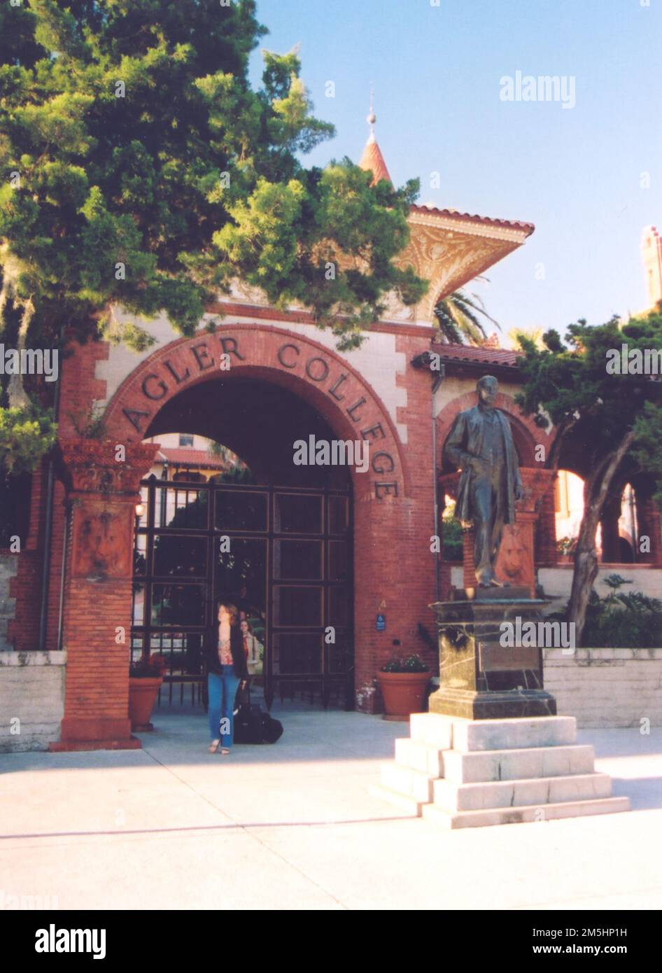 A1A Scenic and Historic Coastal Byway - Entry at Flagler College. A ...