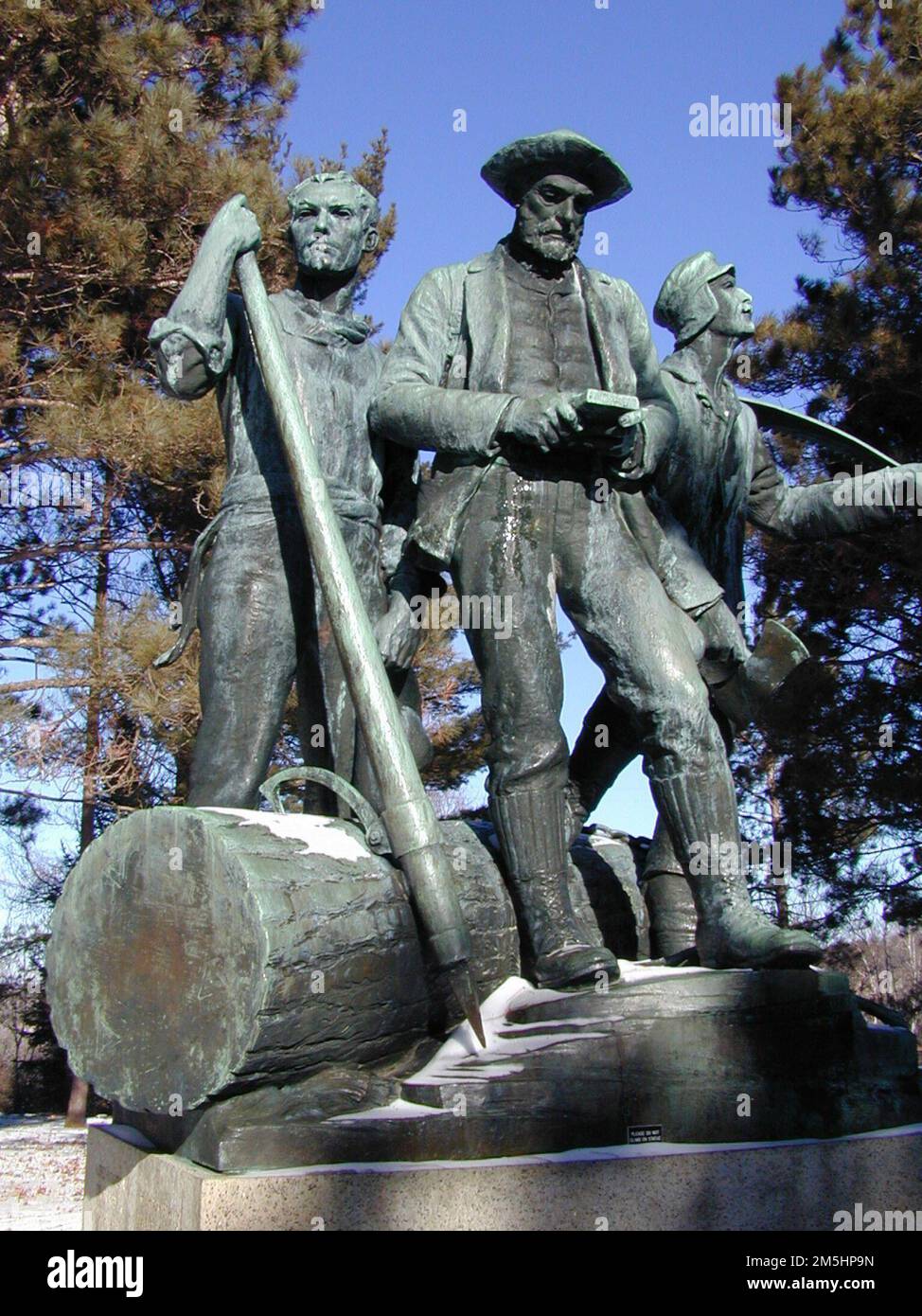 River Road Scenic Byway - Lumberman's Monument. Lumberman's Monument is ...