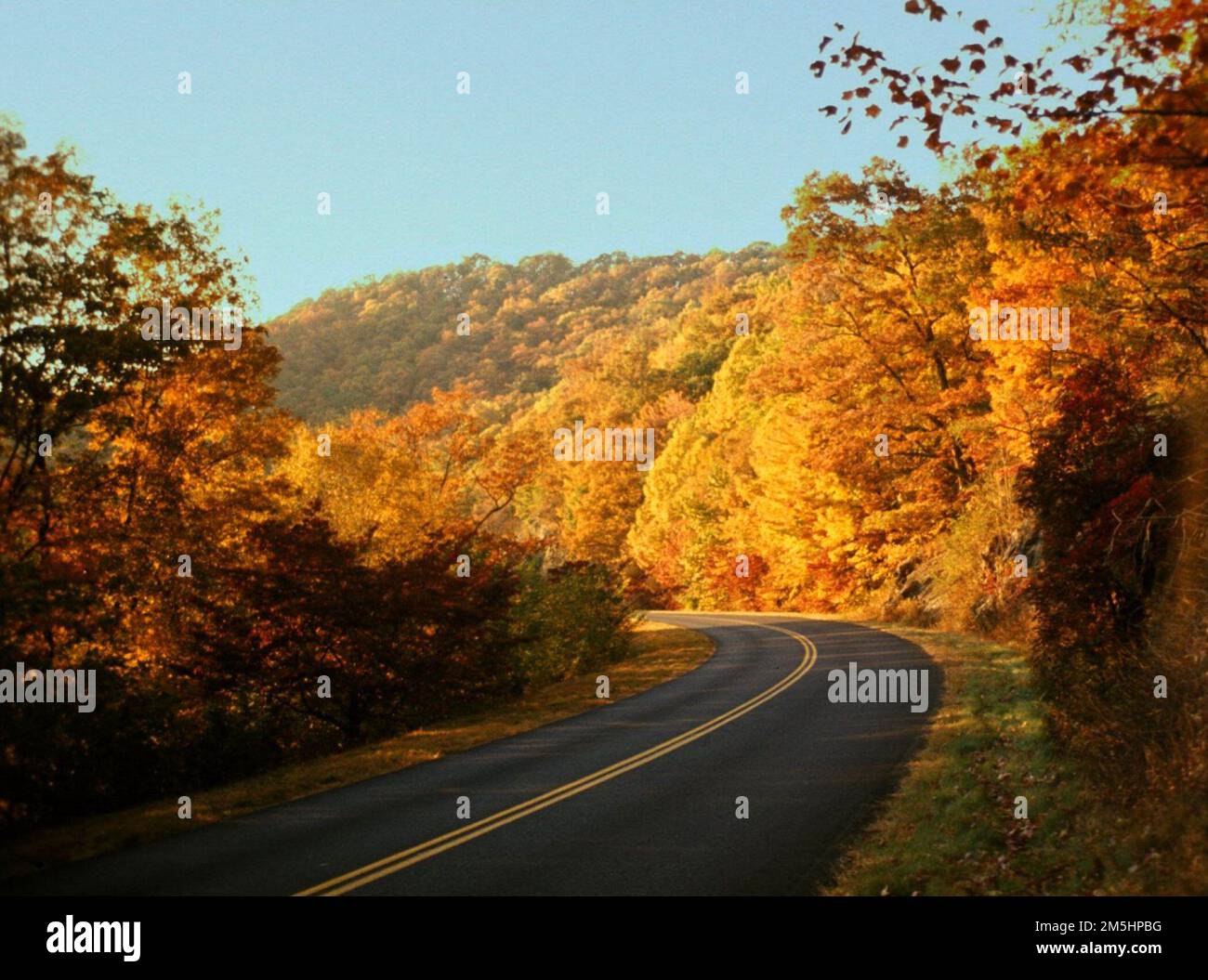 Blue Ridge Parkway - Nature's Palette on the Blue Ridge Parkway. Red ...