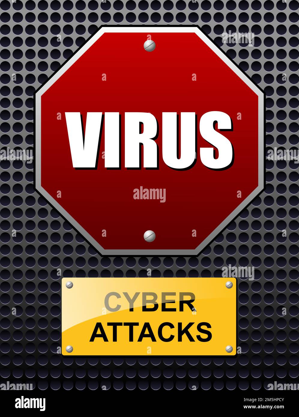 Cyber Attacks Vector Sign Stock Vector Image And Art Alamy