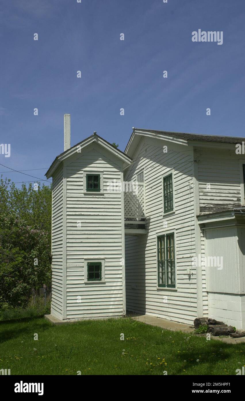 Minnesota River Valley Scenic Byway - Two Story Outhouse at Hooper ...