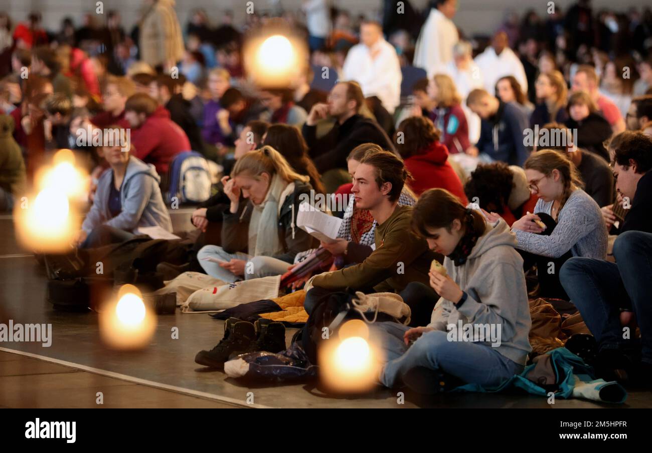 Rostock Germany 29th Dec 2022 Participants Of The 45th European