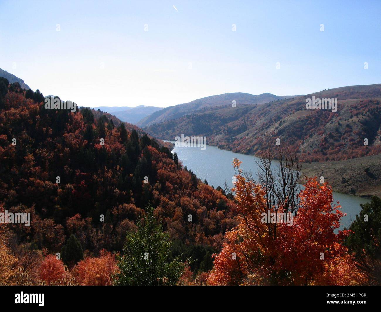 Pioneer Historic Byway - Oneida Narrows. Brilliant fall colors and ...
