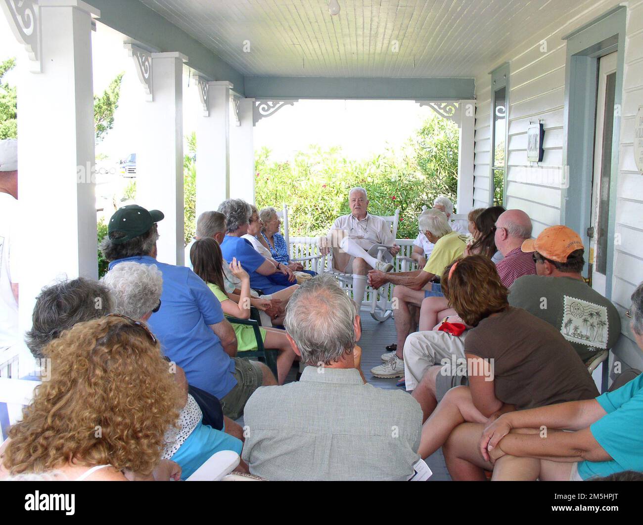 Outer Banks Scenic Byway - Ocracoke Museum Front Porch Talk with Earl O ...