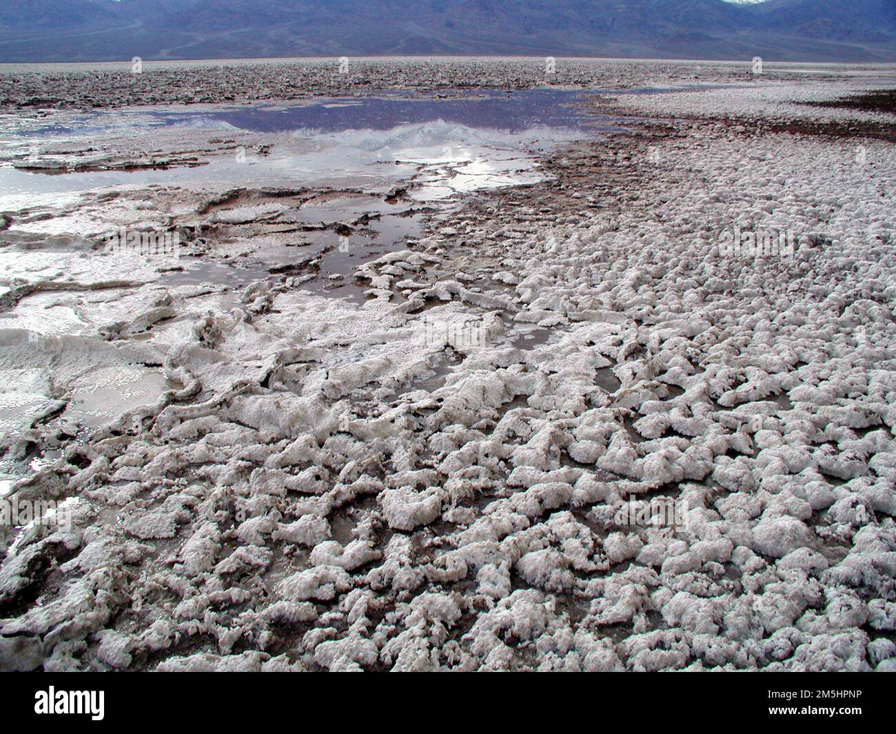 Death Valley Scenic Byway - Strange Formations on the Salt Flats of ...