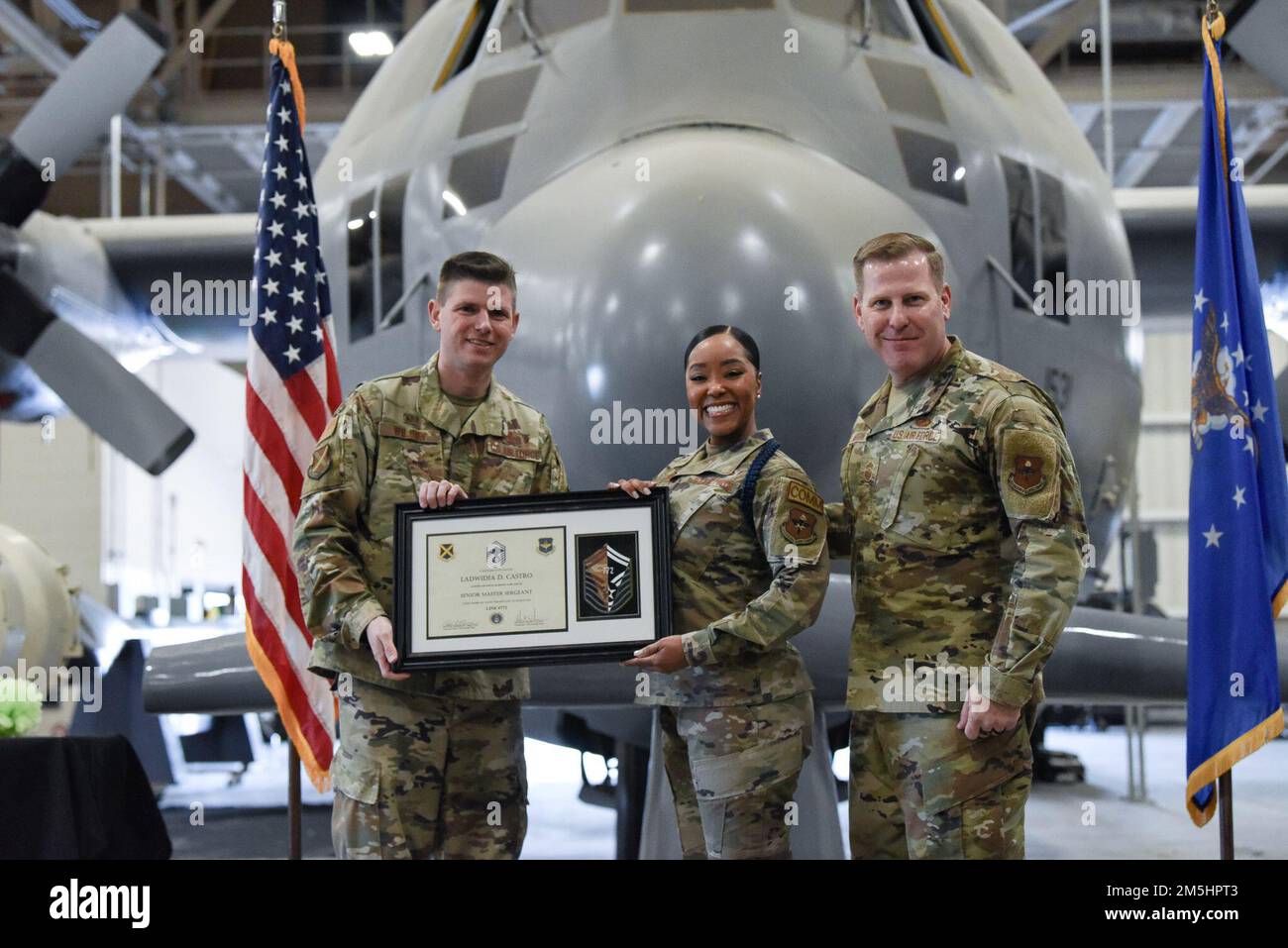 The 10 members of the 37th Training Wing who were selected for ...