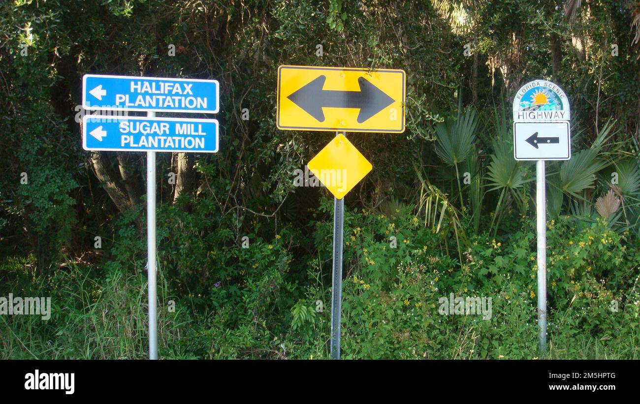 Ormond Scenic Loop & Trail - Directional Signs Along Ormond Loop and ...